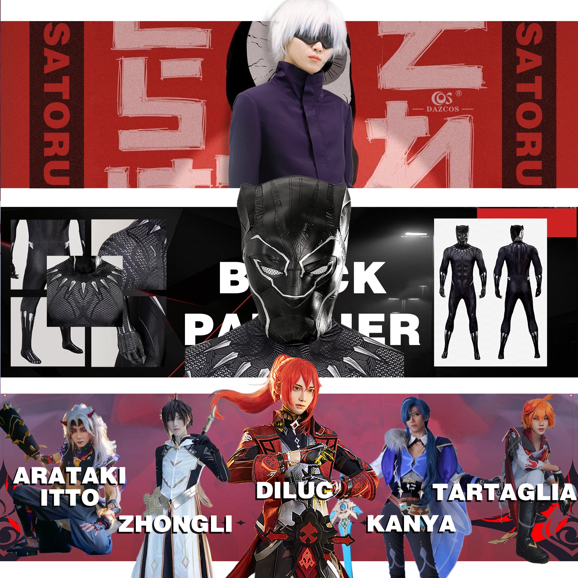 Men's Cosplay Costumes - Transform Into Your Favorite Characters – DAZCOS