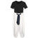 Gojo Satoru/Fushiguro Toji Shirt, Baggy Pants and Belt – DAZCOS
