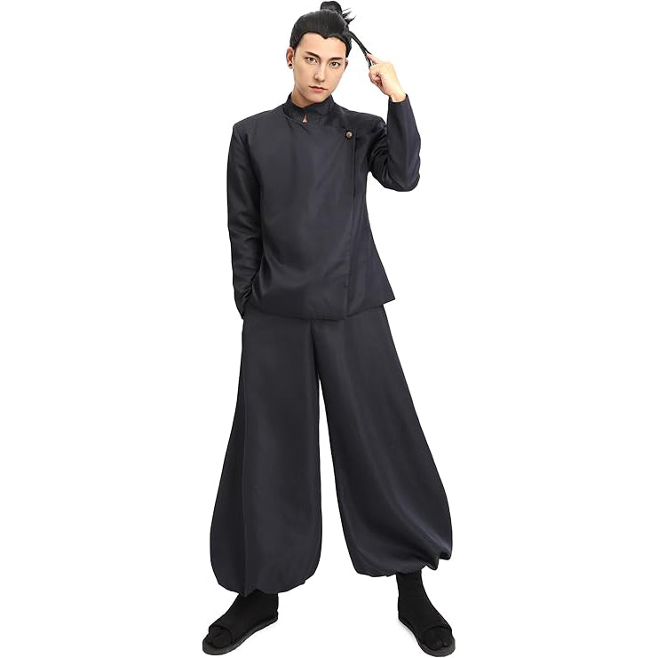 Geto Suguru High School Uniform with Earpiece | Geto Costume Full body ...