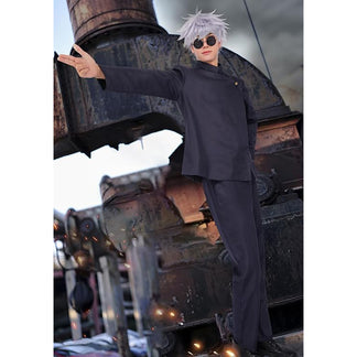 Gojo Satoru Jujutsu High Uniform: Complete with Kaigyoku Set – DAZCOS